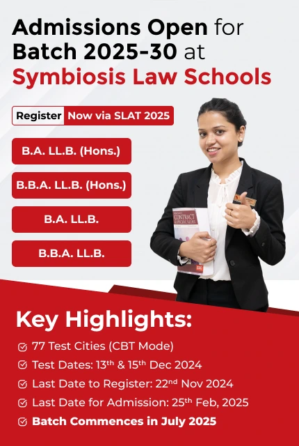 SLAT 2025 - Symbiosis Law Entrance Exam (Official Site)